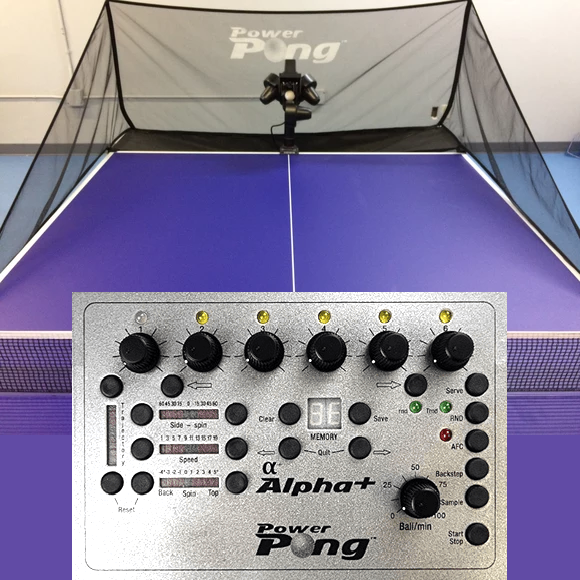 Power Pong Alpha Plus Table Tennis Robot – Power Pong UK